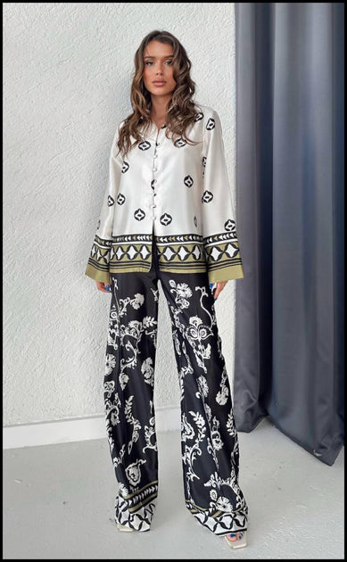 Western | 2 Pieces Coords Modern Designs | – SILA